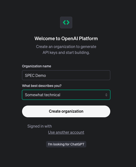 OpenAI API Key