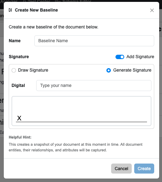Documents View Toolbar Features