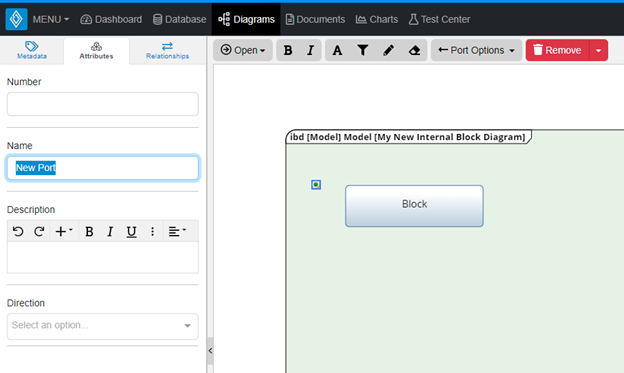 Internal Block Diagram (IBD)