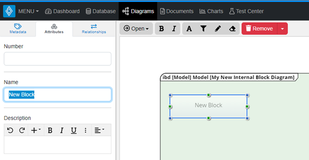 Internal Block Diagram (IBD)
