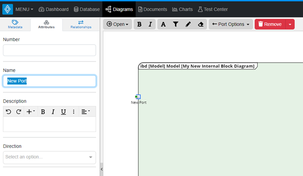 Internal Block Diagram (IBD)