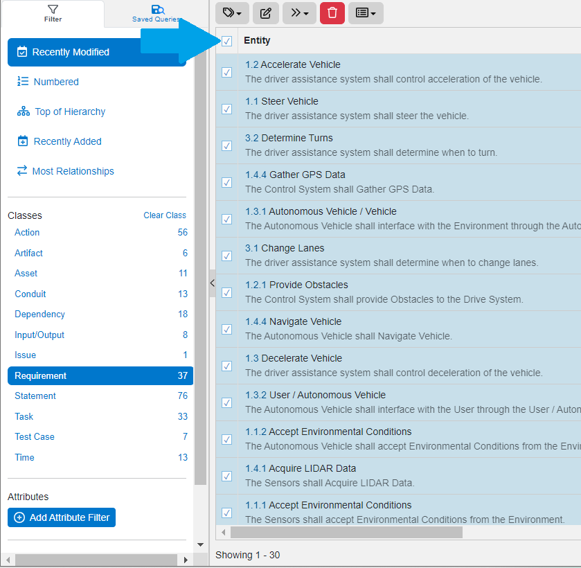 Requirements Management and Analysis