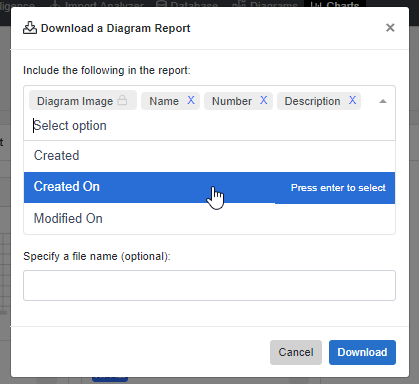 Generate Charts Reports
