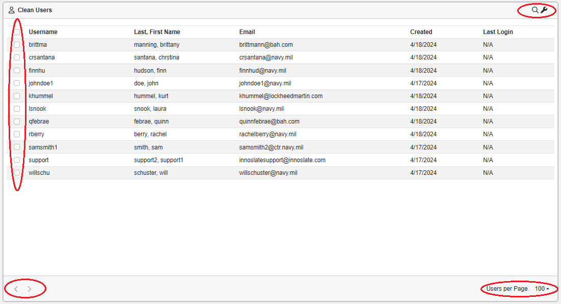 Cleaning Dashboard