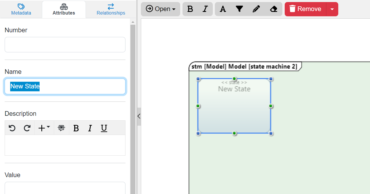 State Machine Diagram