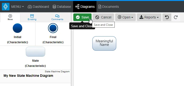 State Machine Diagram